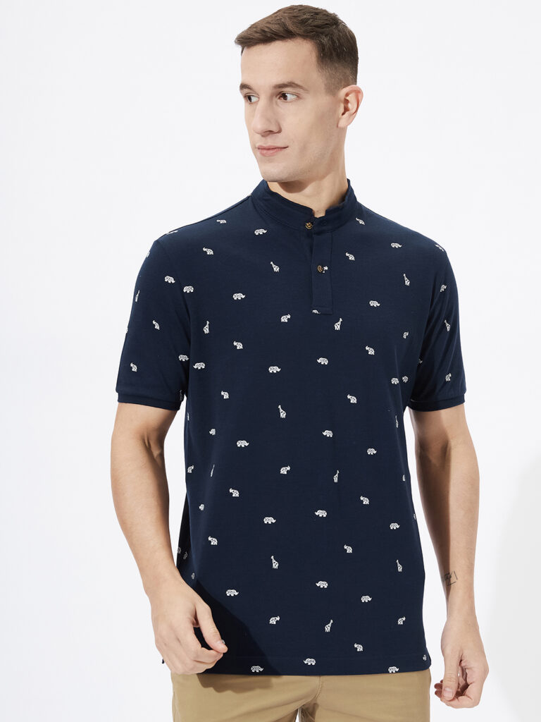 Stand-Up Collar Polo – Fahrenheit